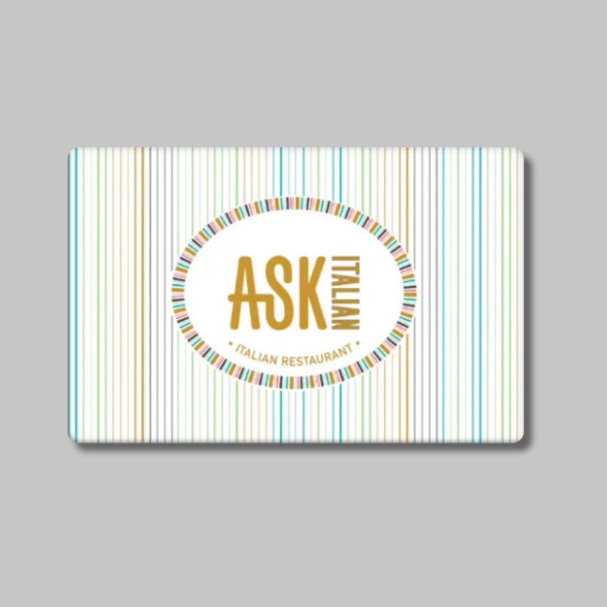ASK Italian Gift Card - Delight Clients or Teams with Italian Cuisine